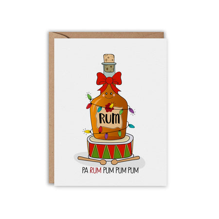 Pa RUM pum pum pum Greeting Card – Paper Violet Designs